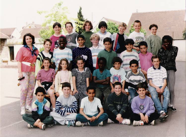 Photo de classe Classe de cm2 de 1993, ECOLE LOUIS ROUSSEL - Copains d ...