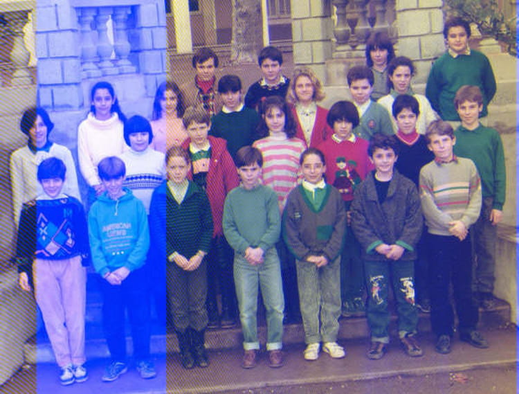 Photo de classe Cm2b de 1987, ECOLE SAINT CHARLES CAMAS - Copains d'avant