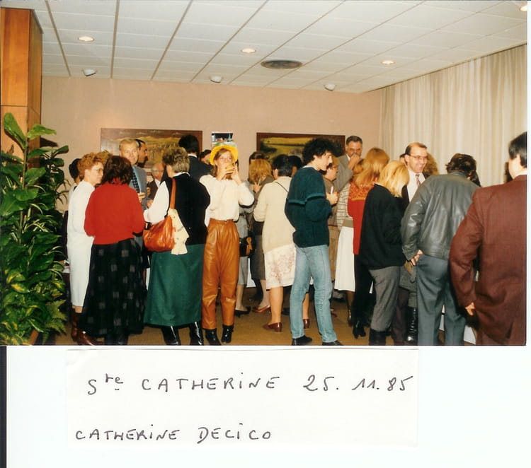 Photo de classe LA DEFENSE 25/11/1985 de 1985, ESSO SAF - Copains d'avant