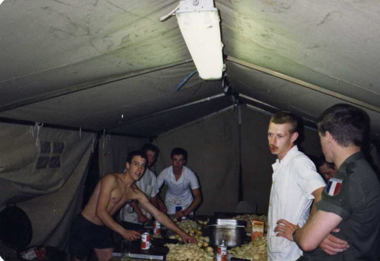 Photo de classe Corvee de pluches de 1987, 420 Dsl 19 Eme Mandat ...