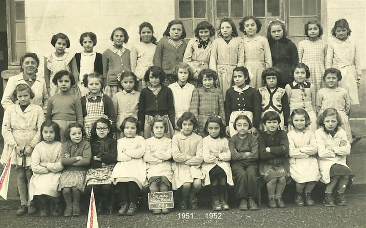Photo de classe Classe d cm1 de 1952, Collège Edgar Quinet - Copains d ...