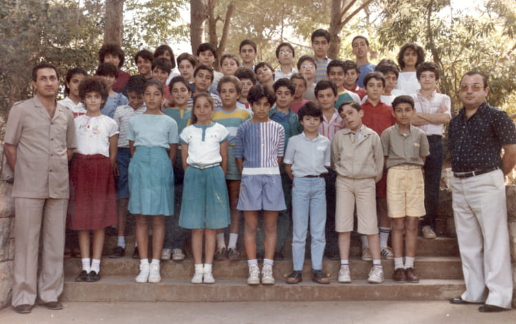 Photo de classe 6 eme de 1984, Collège Des Frères Maristes Champville ...