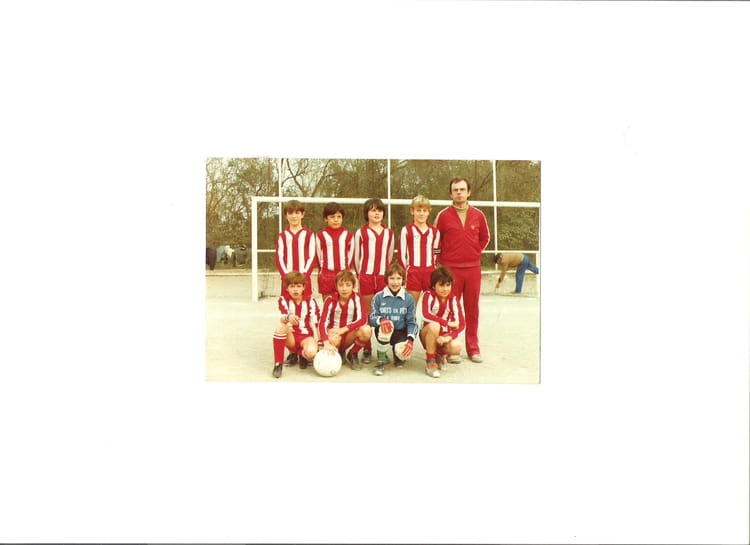 Photo de classe Poussin A de 1982, FC LA RODE - Copains d'avant