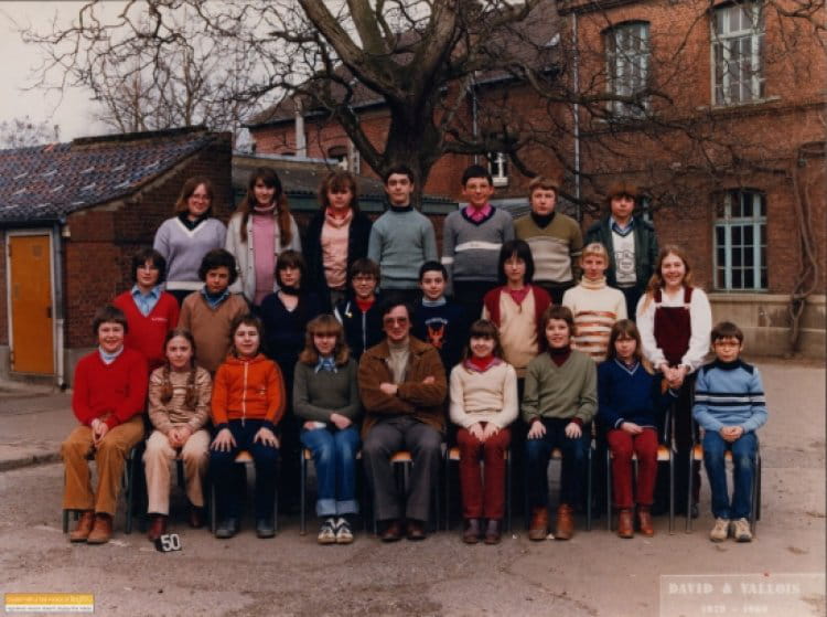 Photo de classe 5ème B de 1979, Collège Charles Marlard - Copains d'avant
