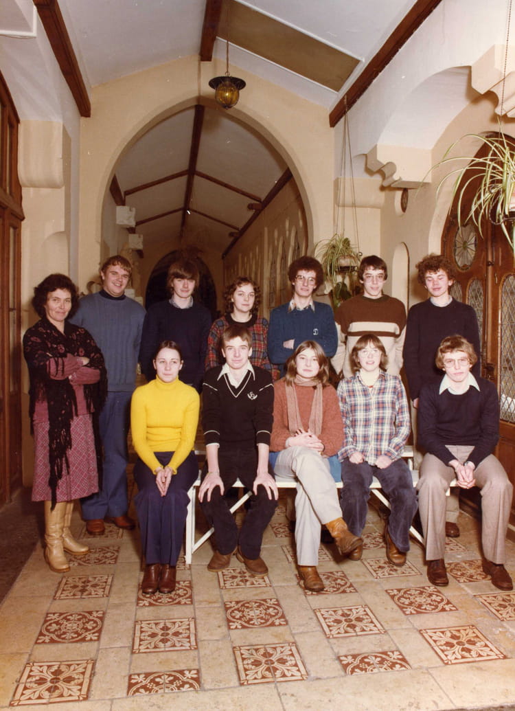 Photo de classe 1ere D et C 78 79 de 1979, Lycée Mabillon - Copains d'avant