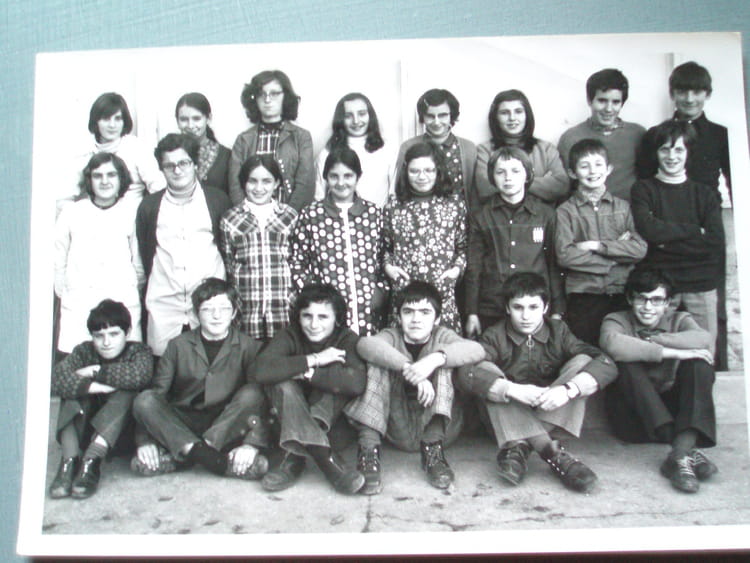 Photo de classe Collège Bon Accueil Navarrenx de 1973, Collège Saint ...