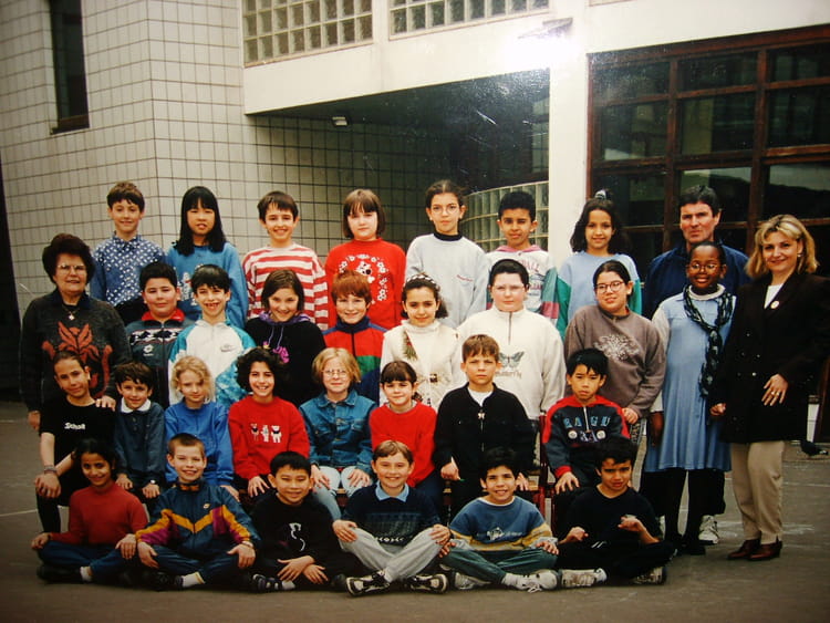 Photo de classe CM1a de 1995, ECOLE MATHIS - Copains d'avant
