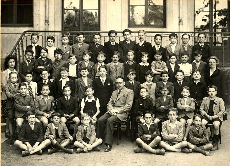 Photo de classe Classe de 7e OZANAM Lyon de 1944, ECOLE OZANAM ...