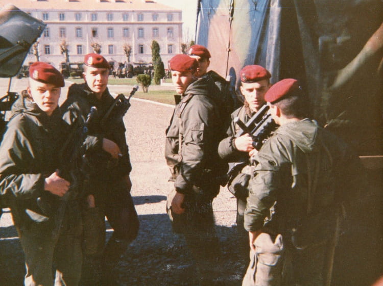 Photo de classe Place d'arme 6 éme RPIMa de 1989, 6 Rpima - Copains d'avant