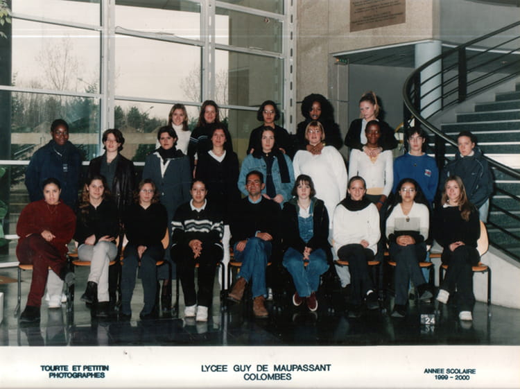 Photo de classe Première 606 de 2000, Lycée Guy De Maupassant - Copains ...