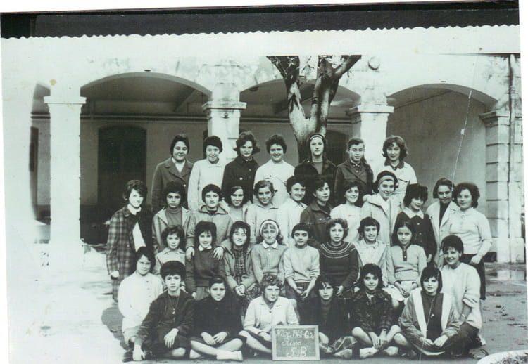 Photo de classe 5ème B de 1961, Collège Antoine Risso - Copains d'avant