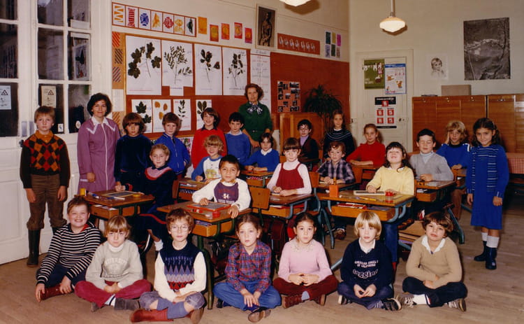 Photo de classe CE1 de 1981, Ecole Braconnot - Copains d'avant