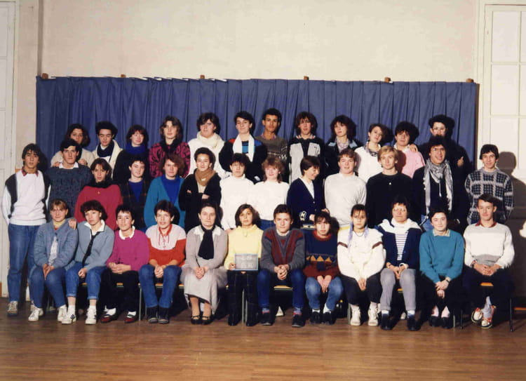 Photo de classe Seconde 12 de 1986, Lycée Balzac - Copains d'avant