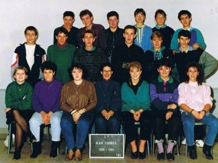 Photo de classe 1H3 de 1989, LYCEE ALAIN FOURNIER A VERDUN - Copains d ...