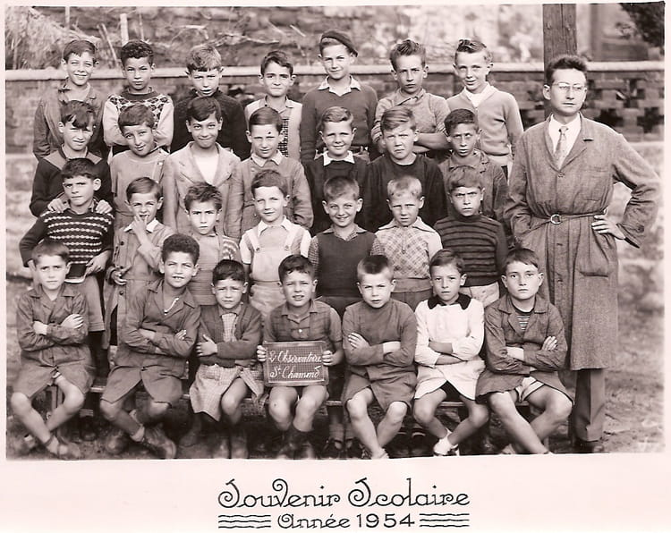 Photo de classe Ecole de L'Observatoire de 1954, L'observatoire ...