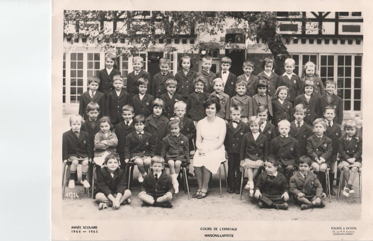 Photo de classe 12ème (?) - Ermitage de 1964, Lycée L'ermitage ...