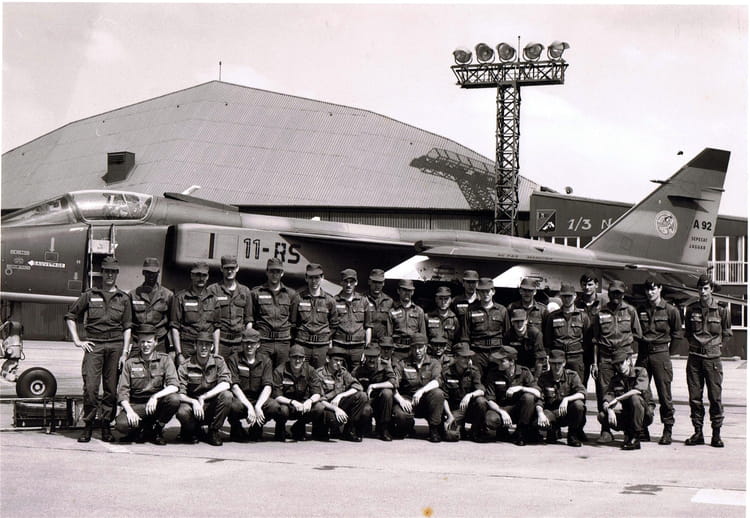 Photo de classe BA133 Nancy Ochey contingent 84/06 de 1984, Ba 133 ...