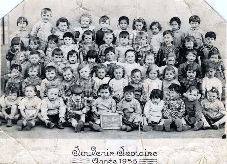 Photo de classe Maternelle de 1955, Maternelle Du Bas-mas - Copains d'avant