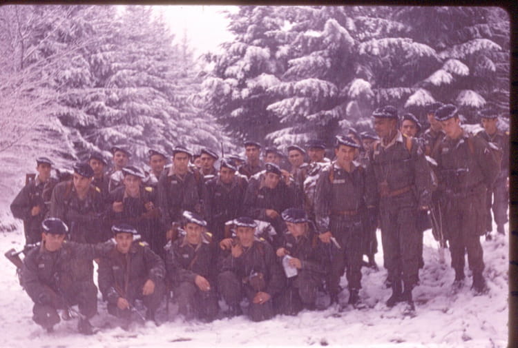 Photo de classe Peloton Adjudant BONIFACI de 1971, 12ème Rgt De ...
