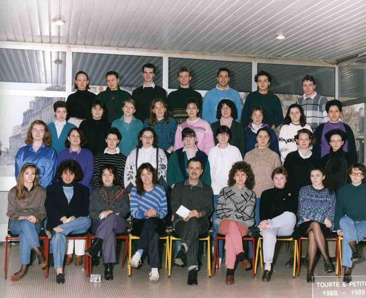 Photo de classe TS1 ABC de 1988, ENCPB - Copains d'avant