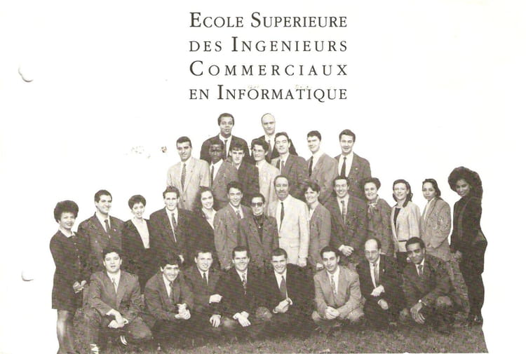 Photo de classe ESICI promo 10 de 1993, ESICI - Copains d'avant
