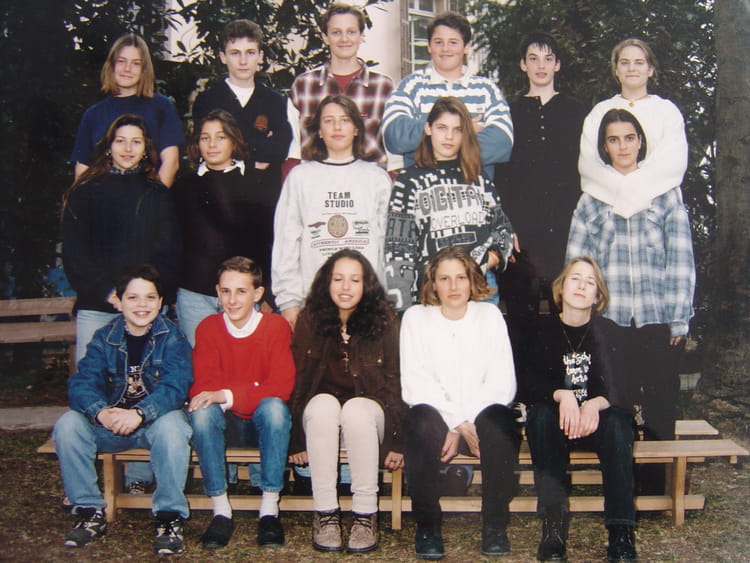 Photo de classe 4ème E (1995-1996) de 1995, Collège Fénelon - Copains d ...