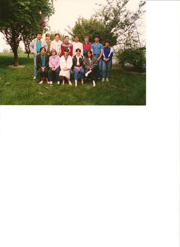Photo de classe 4BIS de 1986, Collège William Henri Classen - Copains d ...