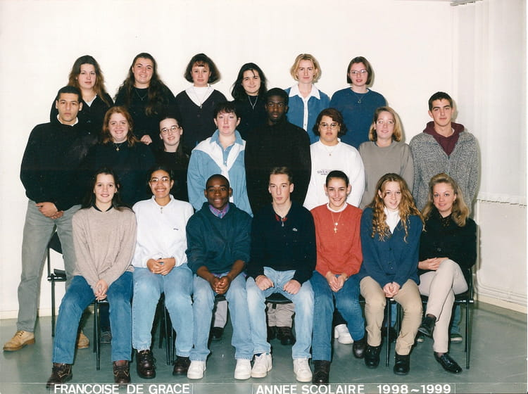 Photo de classe Tle STL de 1998, Lycée Françoise De Grâce - Copains d'avant