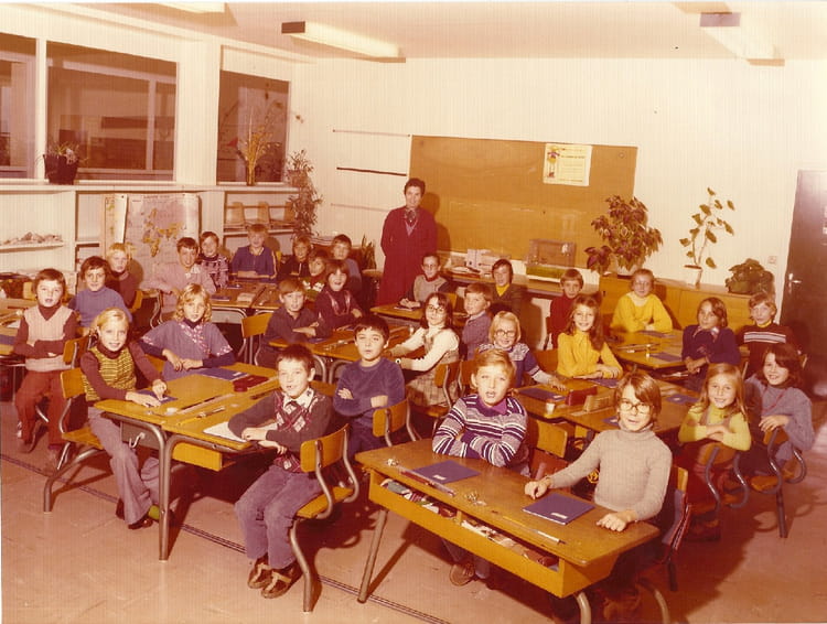 Photo de classe Ecole Paul Mulot CM1 Mme Descamp 1976/1977 de 1976 ...