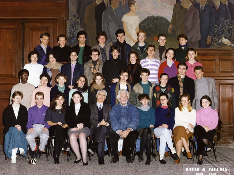 Photo de classe Prépa HEC 2, 1988-1989 de 1989, CLASSES PREPARATOIRES ...