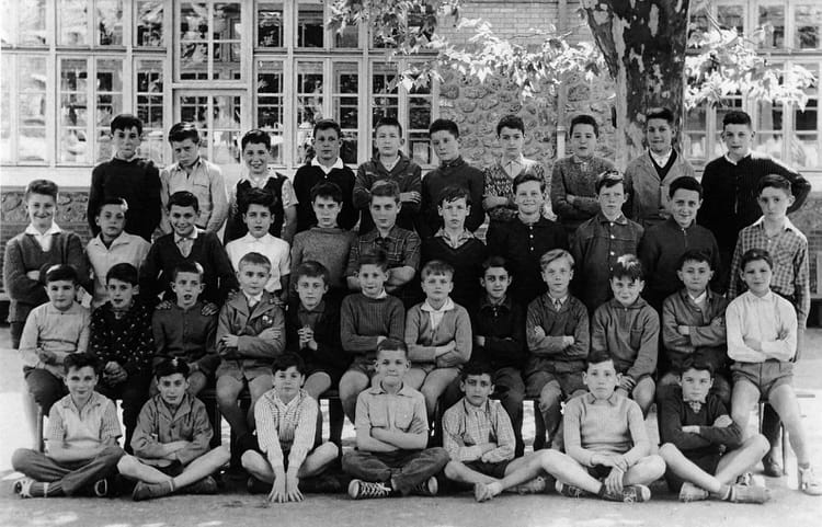 Photo de classe Cours moyen 2 de 1962, Collège Félix Esclangon ...