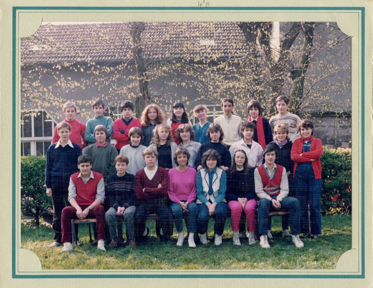 Photo de classe 4 eC de 1983, Lycée Epin - Copains d'avant