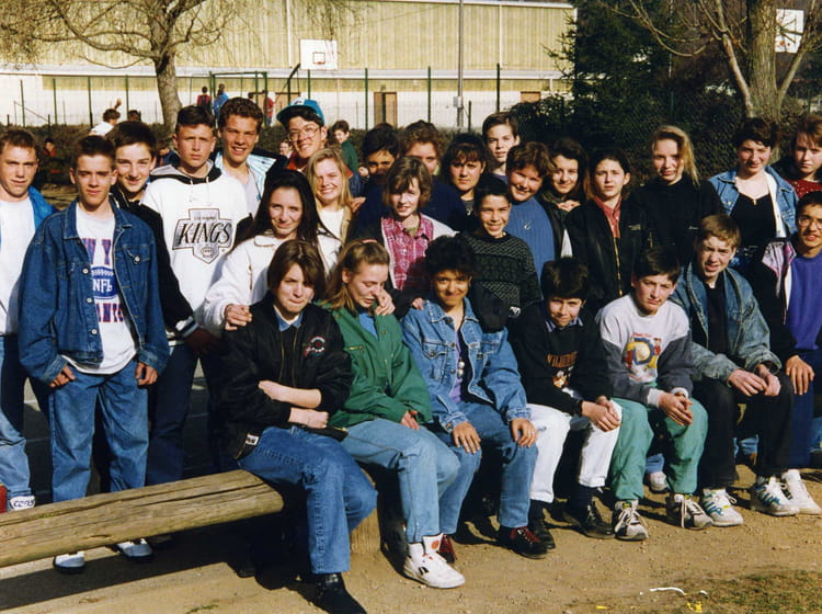 Photo de classe 4e4 1992-93 de 1992, Collège Le Massegu - Copains d'avant