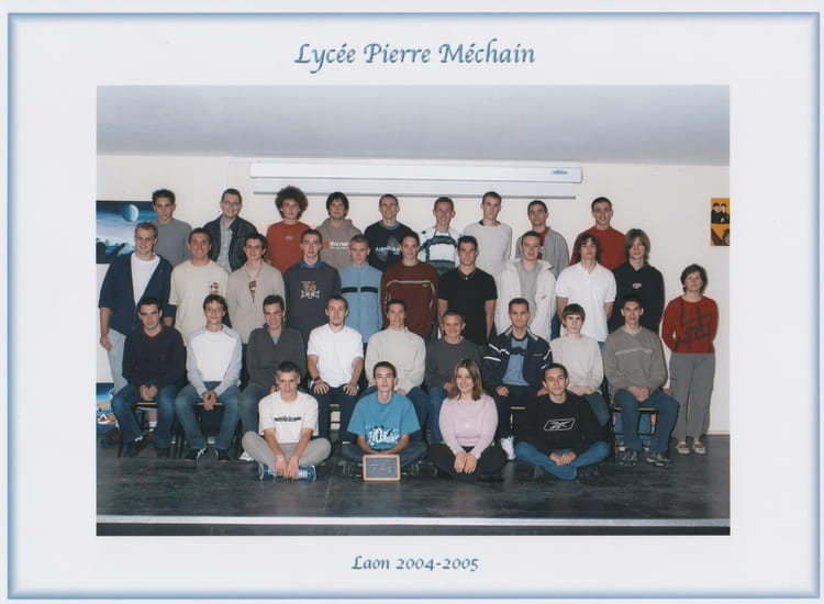 Photo de classe Terminal SSI de 2004, Lycée Pierre Mechain - Copains d ...