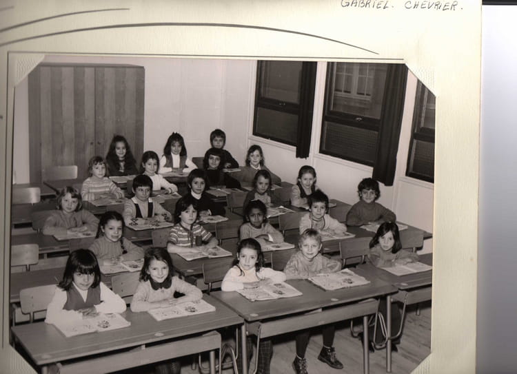 Photo de classe Cp 2 gabriel chevrier de 1971, ECOLE GABRIEL CHEVRIER ...