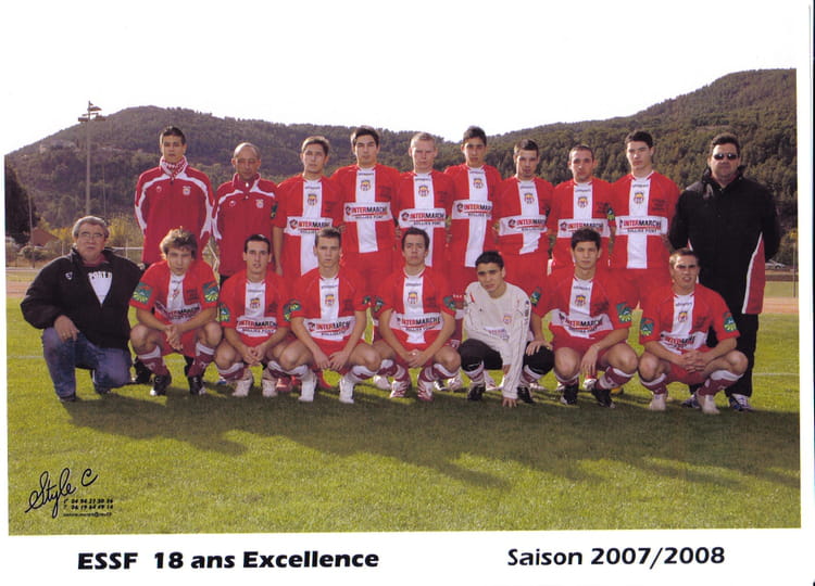 Photo de classe Essf équipe 1 excellence de 2007, ESSF - Copains d'avant