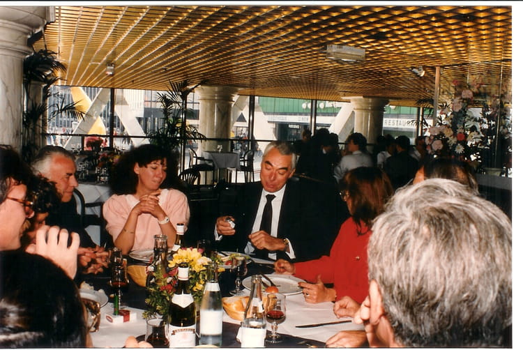 Photo de classe 1990 09 21 depart des Gautier0006 de 1990, ESSO SAF ...