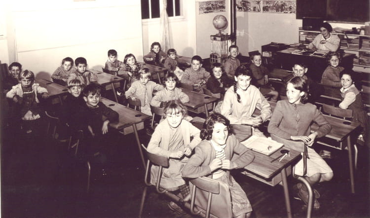 Photo de classe école primaire de Notre dame de commiers de 1961, Ecole ...
