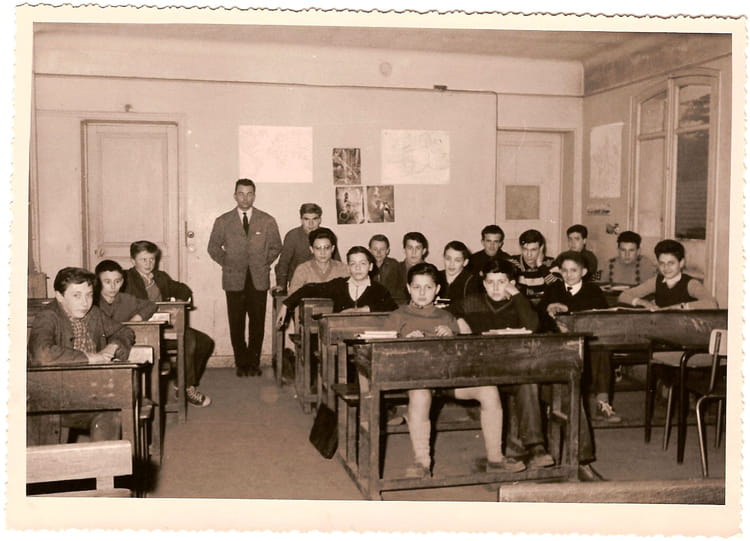 Photo de classe Classe de 4ème 1958/1959 de 1959, Lycée Epin - Copains ...