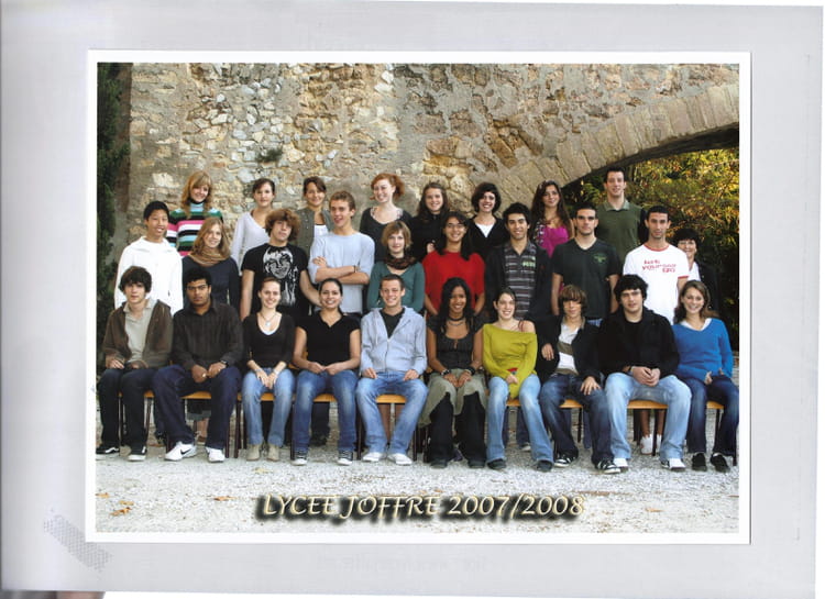 Photo de classe TS 5 de 2008, Lycée Joffre - Copains d'avant