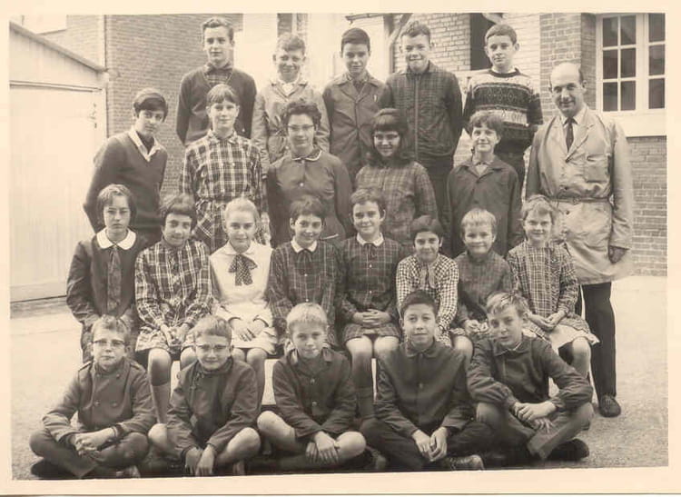 Photo de classe Classe de M tellier 1968-1969 de 1969, Ecole De La ...