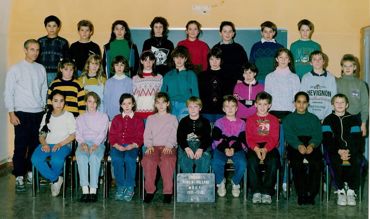 Photo de classe 6G de 1991, COLLEGE ROMAIN ROLLAND MOUY - Copains d'avant