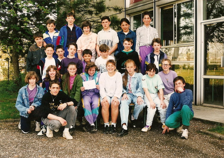 Photo de classe 5ème A de 1990, Collège Gr ber - Copains d'avant