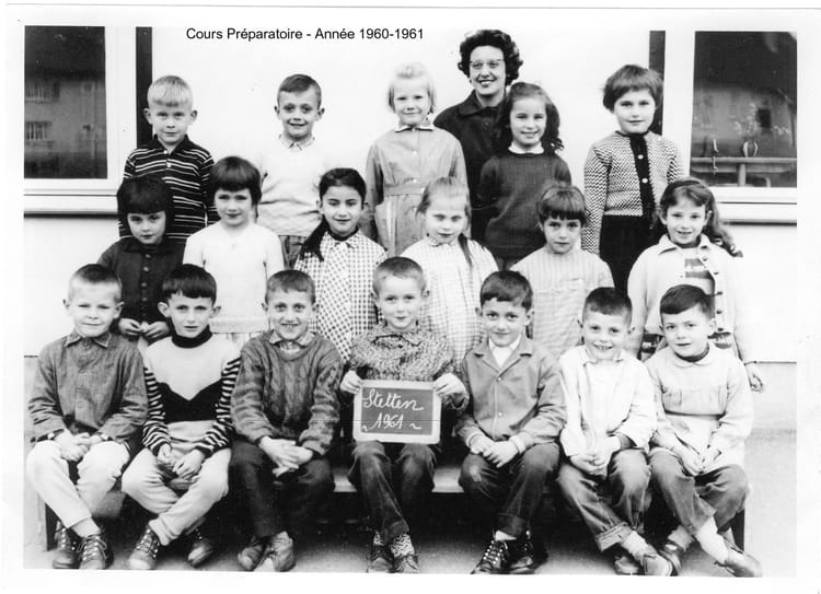 Photo de classe CP de 1961, ECOLE FRANCAISE - Copains d'avant