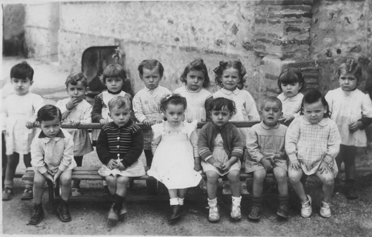 Photo de classe Ecole comunale de 1957, ECOLE JEAN JAURES - Copains d'avant
