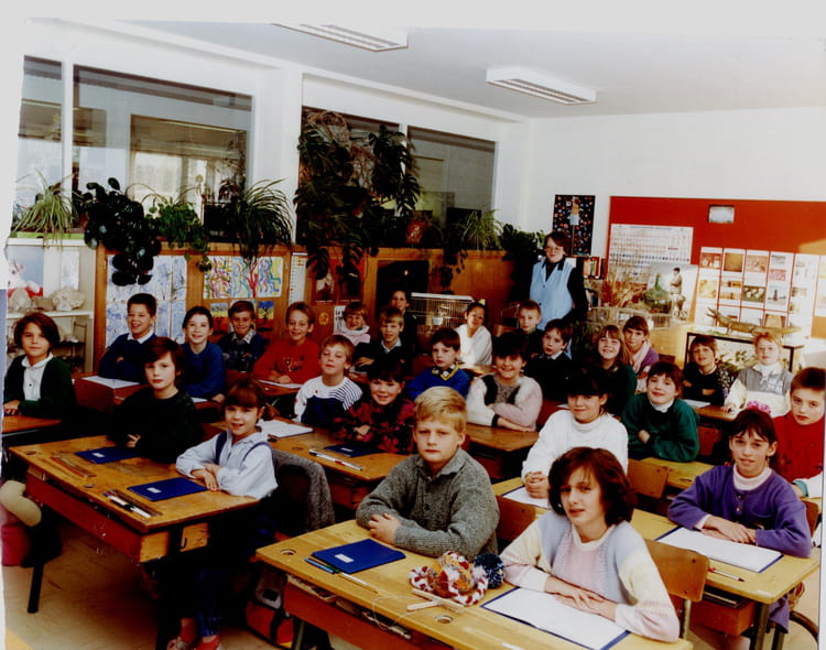 Photo de classe CM1/CM2 de 1989, ECOLE PAUL MULOT - Copains d'avant