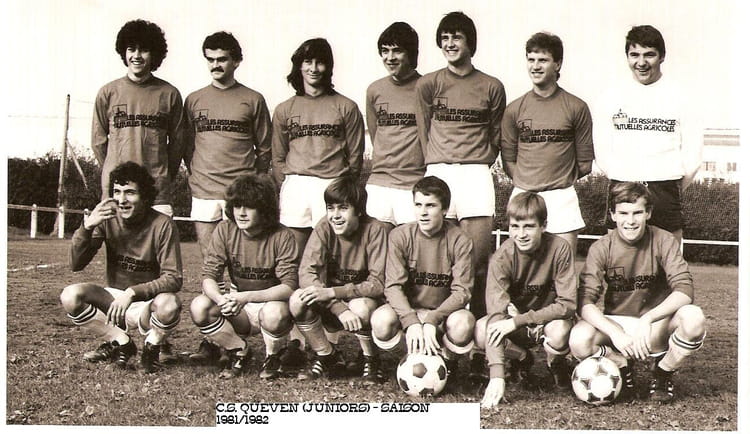 Photo de classe JUNIORS A de 1982, CSQ - Copains d'avant