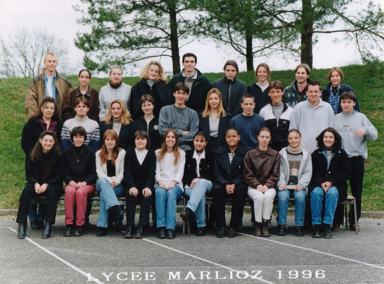 Photo de classe Term 1996 de 1996, Lycée Polyvalent Marlioz - Copains d'avant
