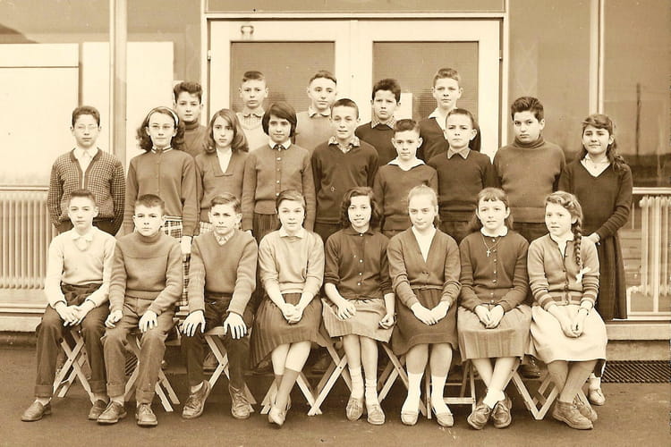 Photo de classe Landau 1958 1959 de 1958, COLLEGE HOCHE - Copains d'avant
