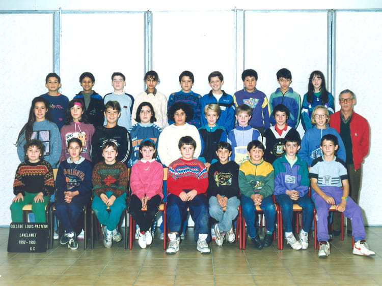 Photo de classe 6ieme C de 1993, Collège Louis Pasteur - Copains d'avant